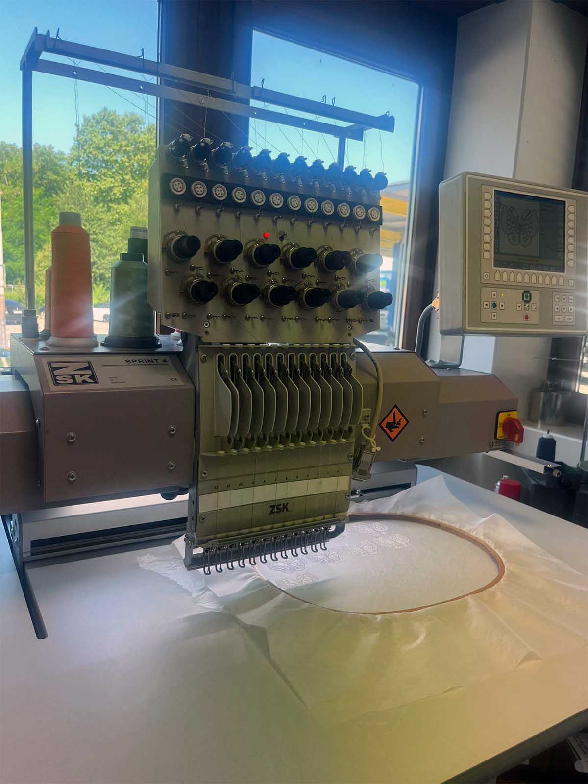 ZSK STICKMASCHINEN Used embroidery machines