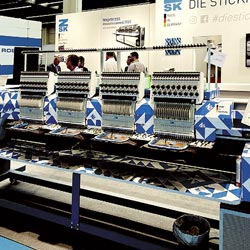 ZSK STICKMASCHINEN für die professionelle Stickerei